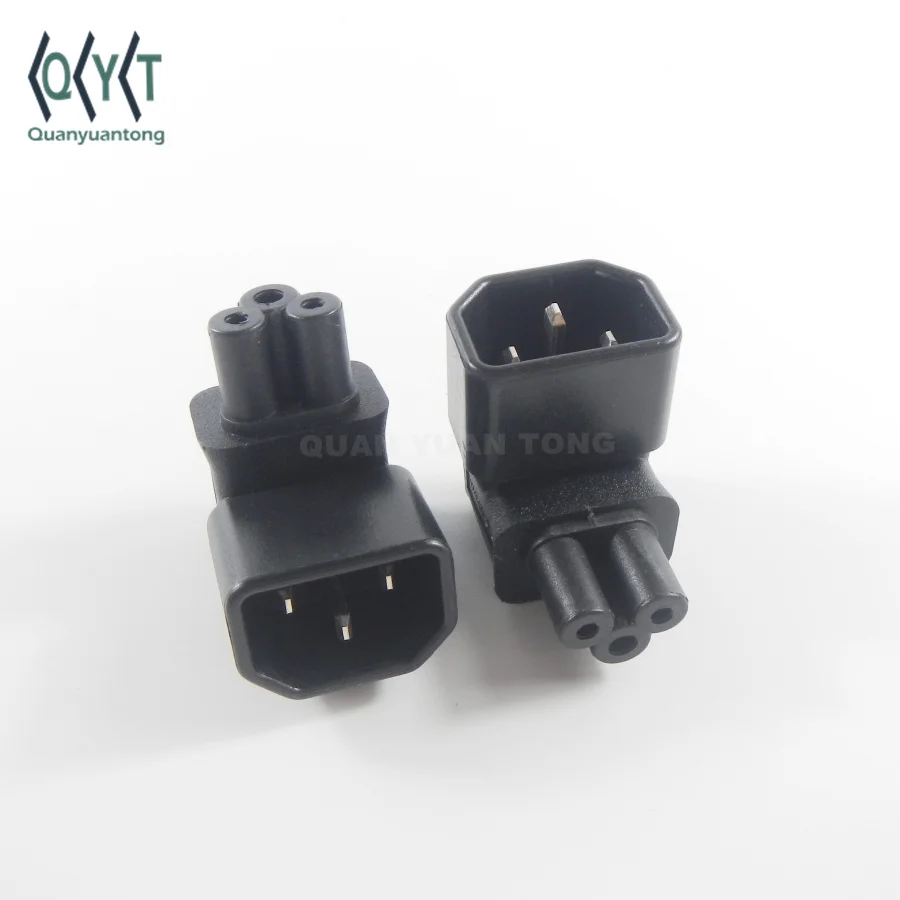 Iec320 C14 To C5 Pdu Conversion Plug Mickey Mouse Power Adapter Wa-0094 ...