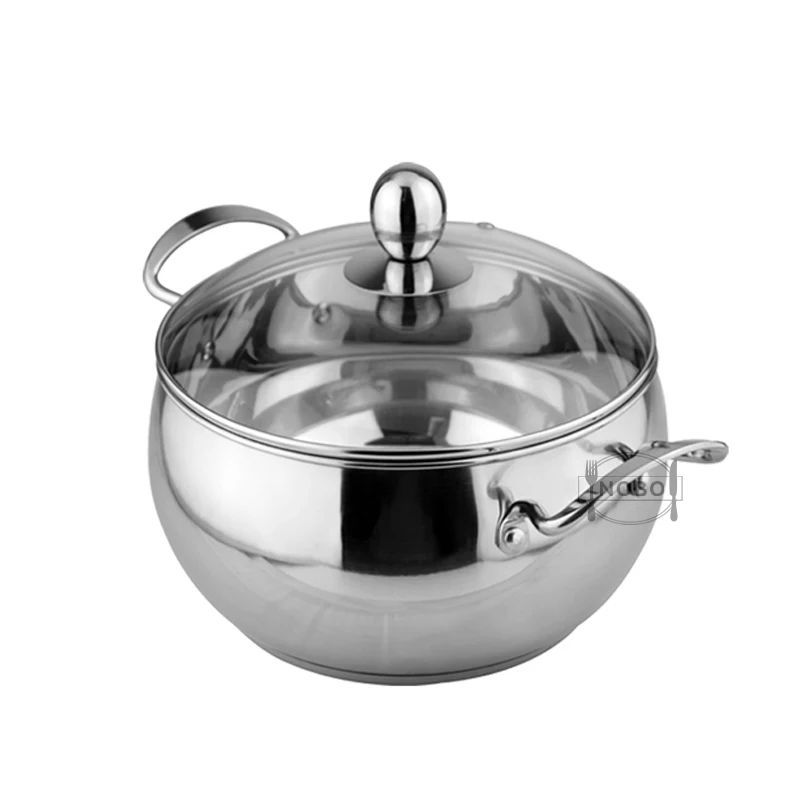 Multifunction Kitchen Drum Shape Double Bottom Stainless Steel Soup Pot ...