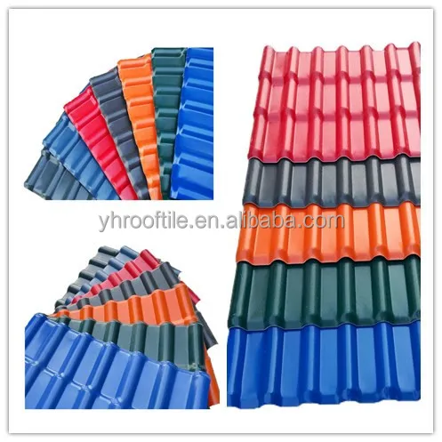 3 Layer Ultra Weather Resistance ASA Coated Synthetic Resin Roof Tile ...