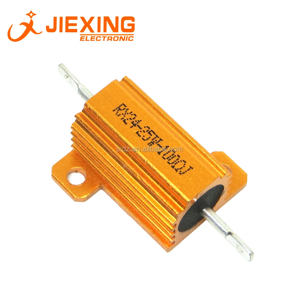 25w 100 Ohm Aluminum Resistor Rx24 High Power Gold Resistor 25w100rj 25 ...