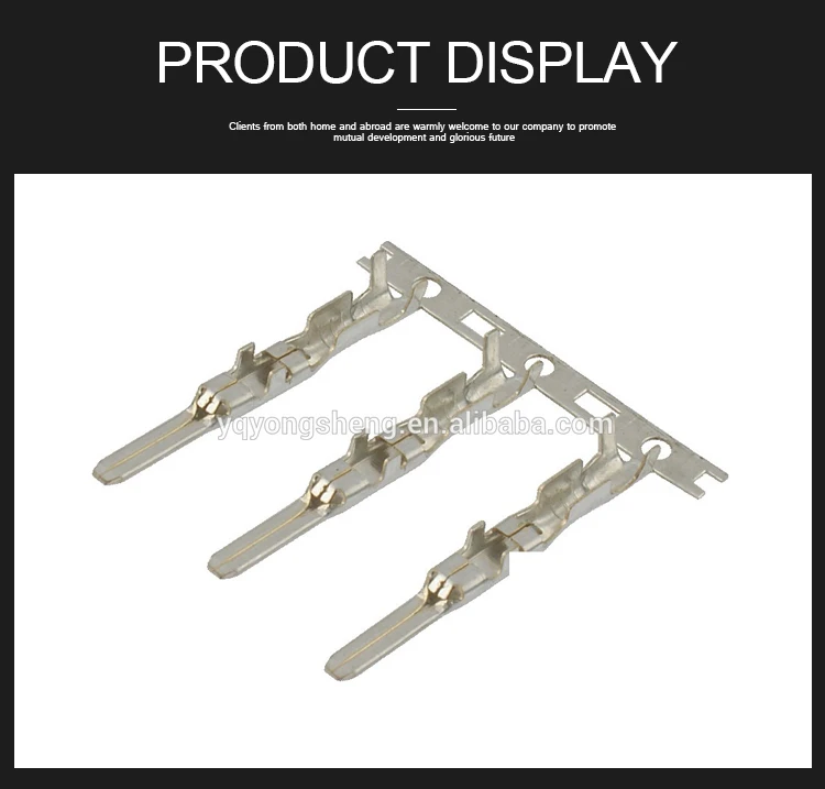 1500-0105 Auto Wire Electrical Male Brass Connector Crimp Terminal ...