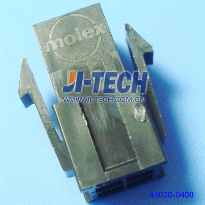 430200400 3.0mm Pitch 4 Pin 43020 Series Connector 43020-0400 Molex Plug Housing Wire To Wire ...