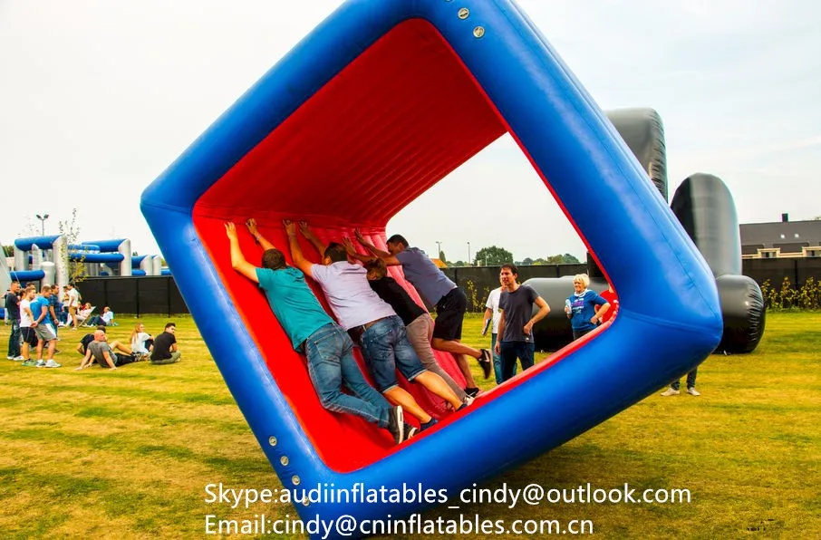 Inflatable Flip It Game - Team Building Fun for All Ages