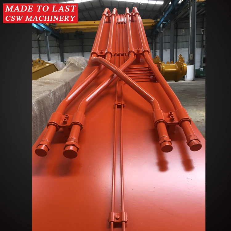 Pc200 Excavator Long Reach Boom Swing Arm Standard Boom Standard Arm ...