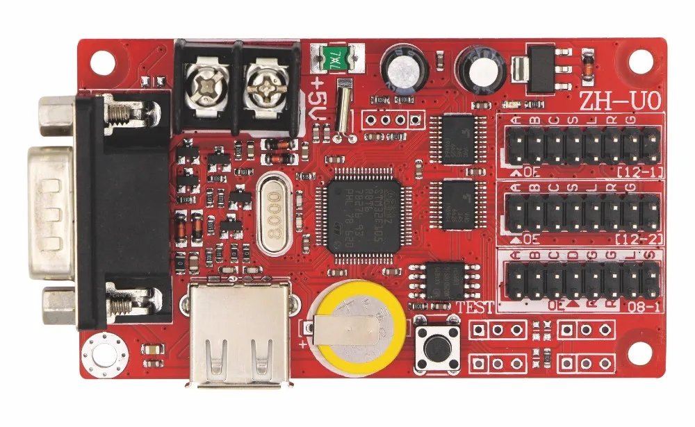 Zh-u0 P10 Outdoor Led Display Usb\serial Controller Card With Rs232 ...