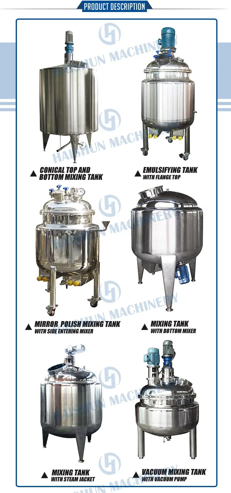 Professional Manufacturer Mixing Vats Blending Machine Tank - Buy ...