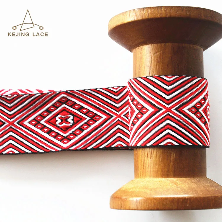Aztec Pattern Jacquard Ribbon Braid Trim - Buy Jacquard Ribbon,Ribbon ...