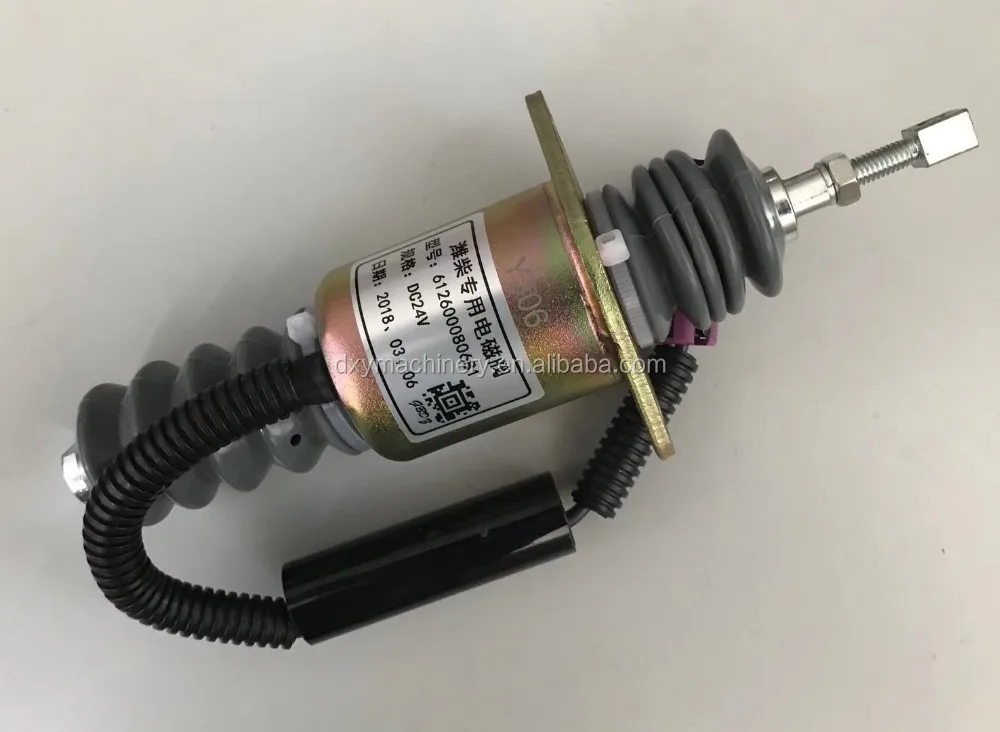 612600080681 24v Auto Parts Diesel Engine Stop Solenoid Valve - Buy ...