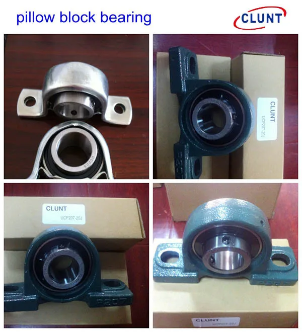 Clunt Bearing Ucf216 80mm Square Flanged Mounted Bearings - Buy Bearing ...