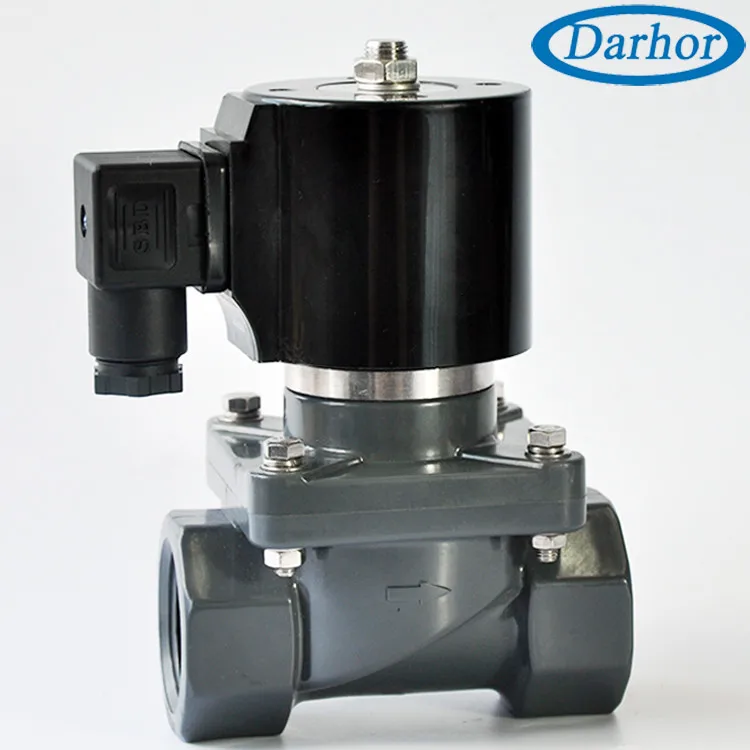 Darhor Anti Corrosive CPVC UPVC Solenoid Valves for Chemicals