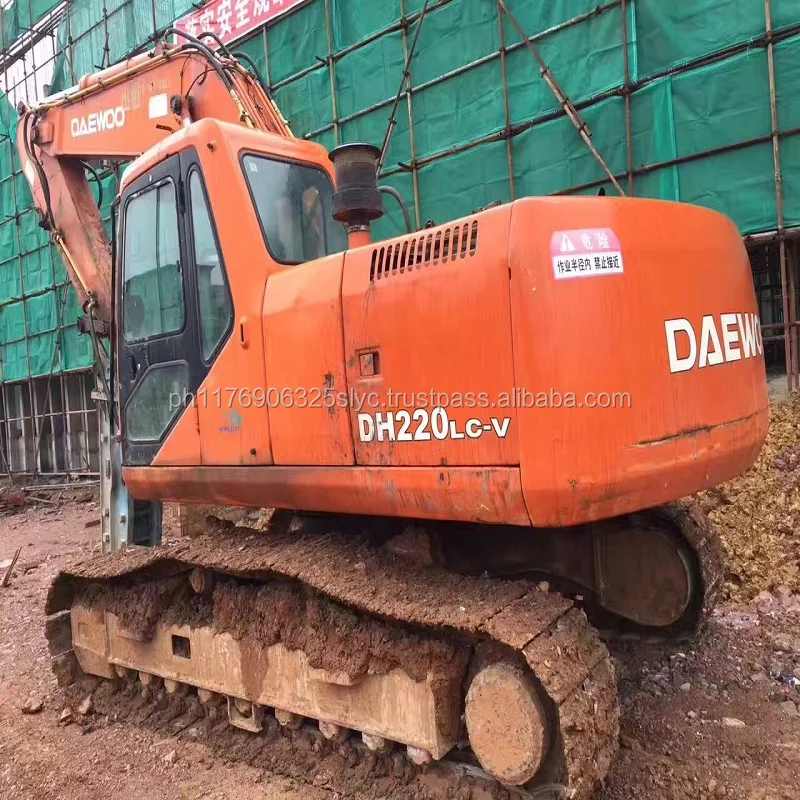 Used Daewoo Excavators Dh220lc-v,Used Daewoo Dh220 Excavator South ...
