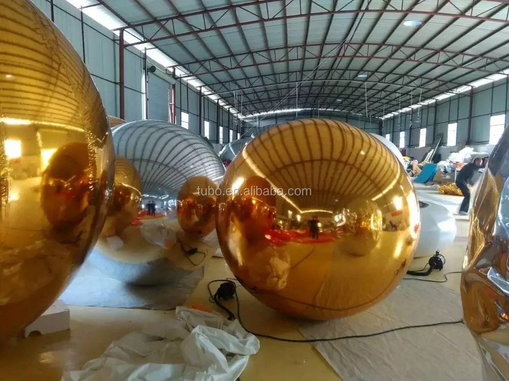 Giant Inflatable Mirror Balls / Large Black Mirror Ball Disco ...