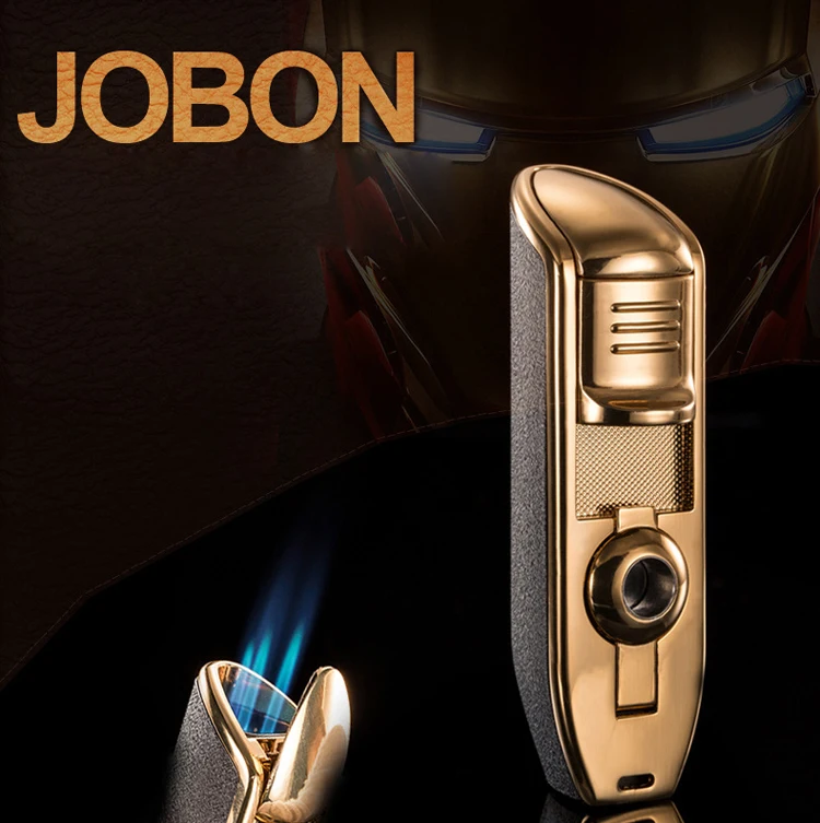 Wholesale Jobon Brand Triple Flame Jet Lighter with Custom Logo