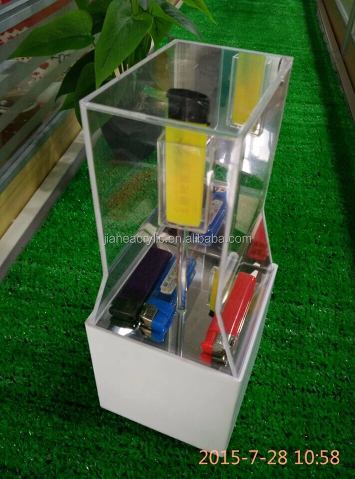 Custom Acrylic Lighter Display Stand Wholesale Plexiglass Lighter ...