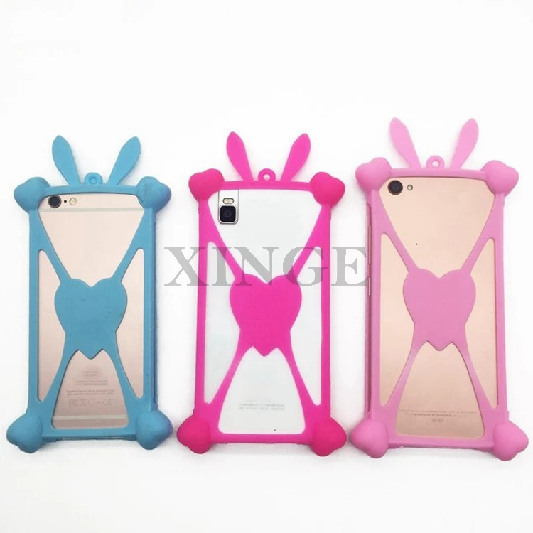 Cheap Universal 4 Inch Rubber Silicone Tpu Bumper Cellphone Case Cover ...