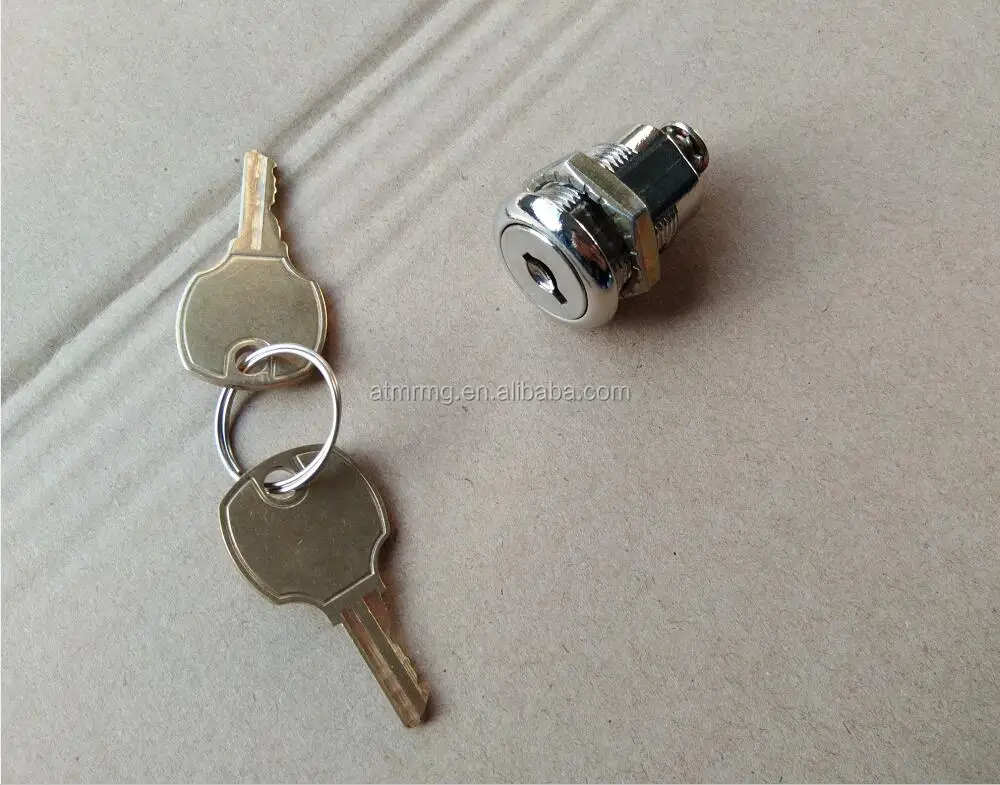 Diebold Opteva ATM Machine Parts - 1.5 Cassette Lock & Key