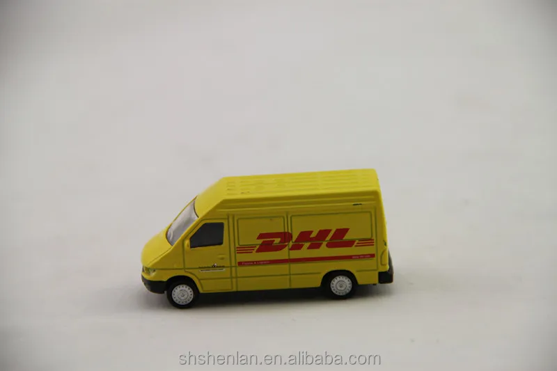 1:87 Scale Dhl Model Van - Buy Toying Van Truck,Metal Model Van,Diecast ...