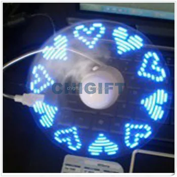 Self Programmable Led Message Usb Fan - Buy Program Usb Led Fan,Program ...