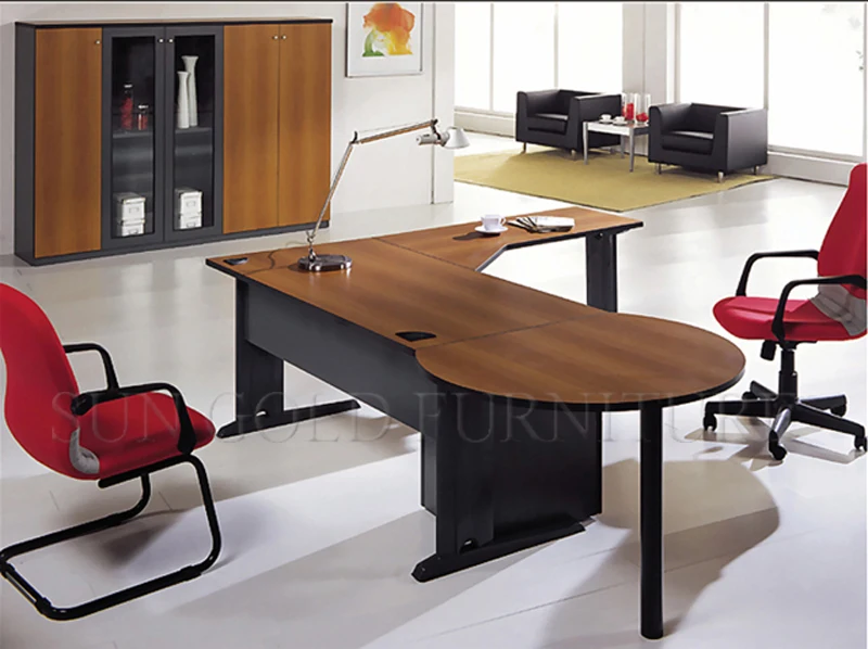 Europe Curved Top Luxury Mdf Executive Modern Office Desk - Buy Europe ...