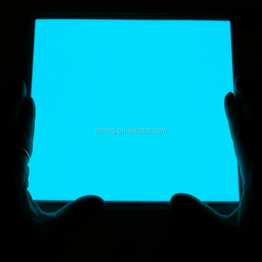 Large size custom el backlight/electroluminescent paper/el panel ...