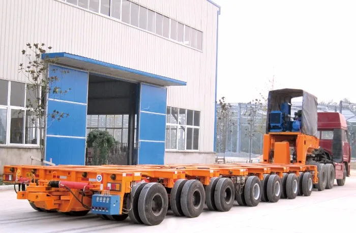 China export Multi axle and line Hydraulic Modular Trailer - Blog ...