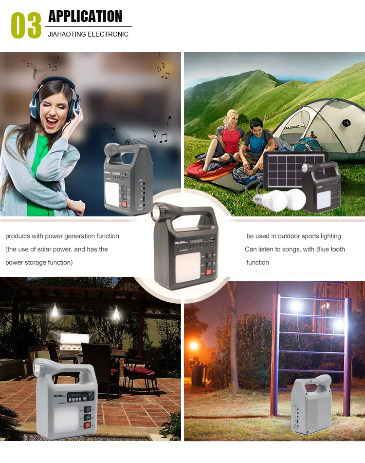 Emergency Solar Power Kit - Reliable Home Led Light System