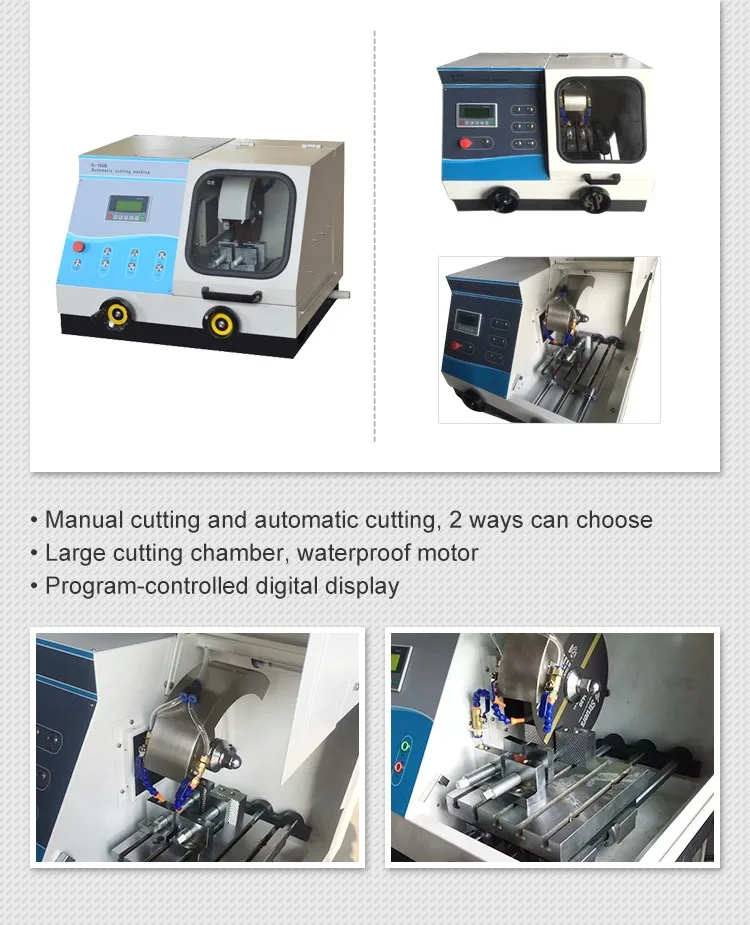 Metallographic Sample Thin Section Equipment/specimen Cutting Machine ...