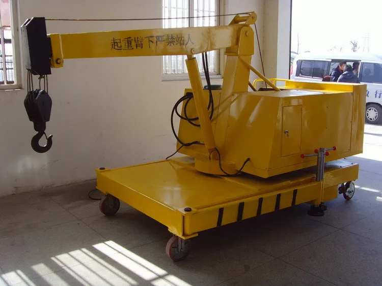 24v 210ah Battery Charged Standing Operated Portable Electric Crane ...