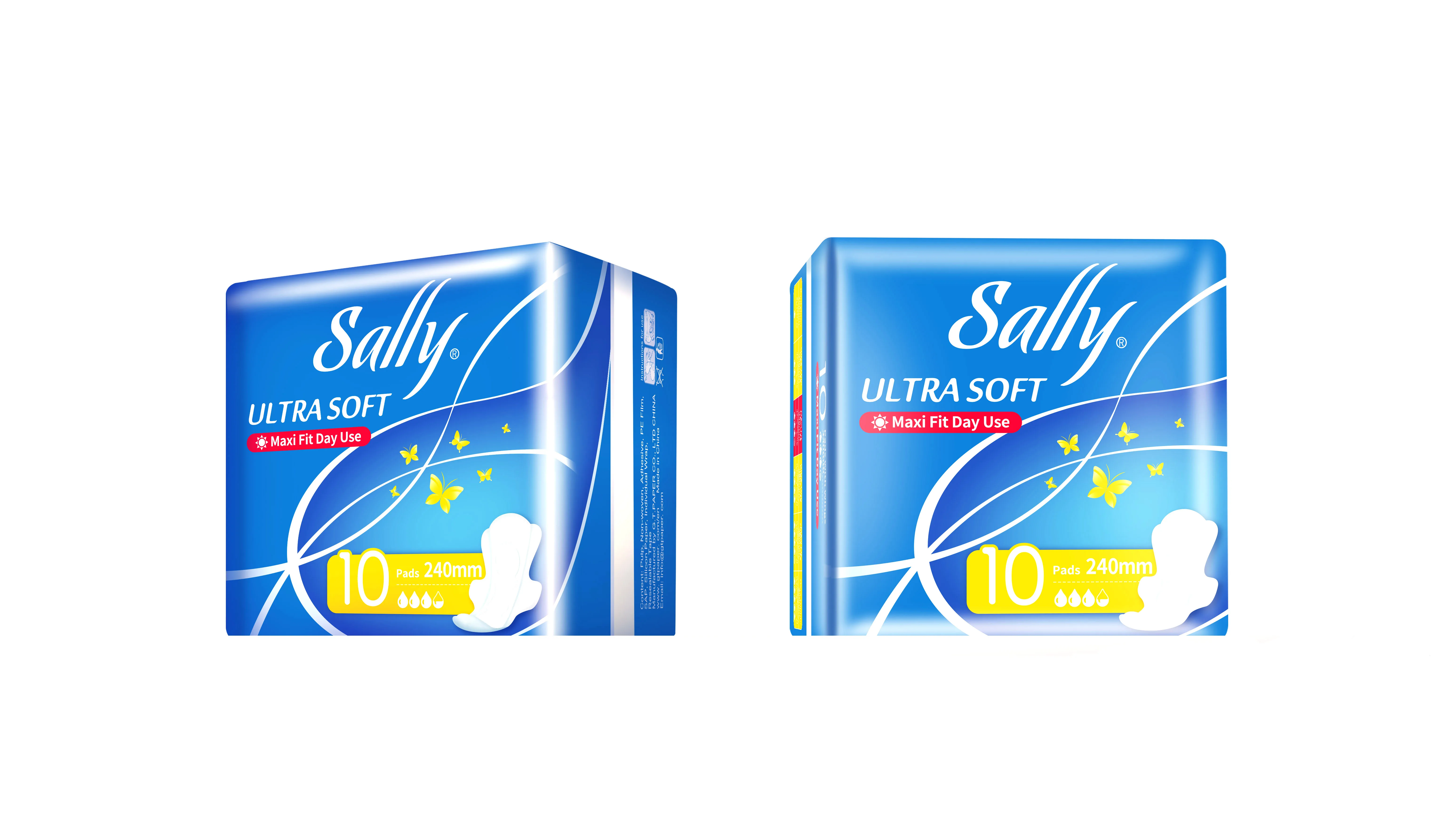 Sally 240mm Women's Ultra Soft Daily Use Sanitary Napkin Pad - Buy ...
