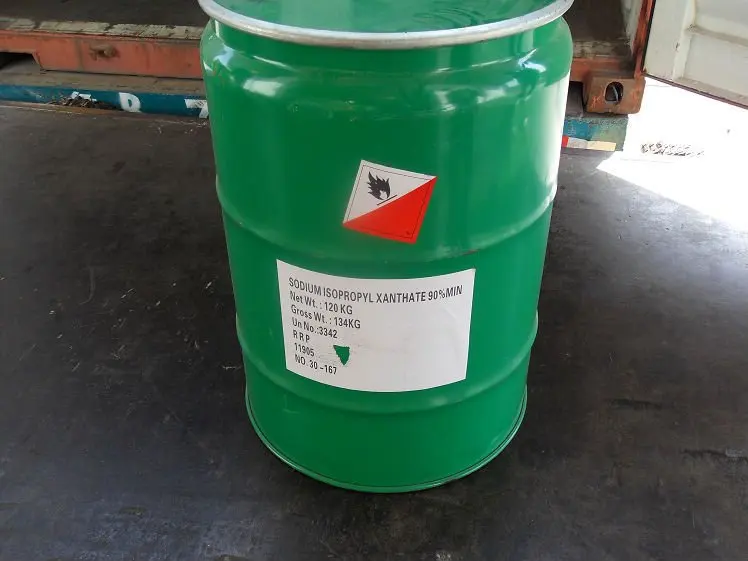 SIPX Sodium Isopropyl Xanthate 90%min Pellet for the Flotation of Mine ...