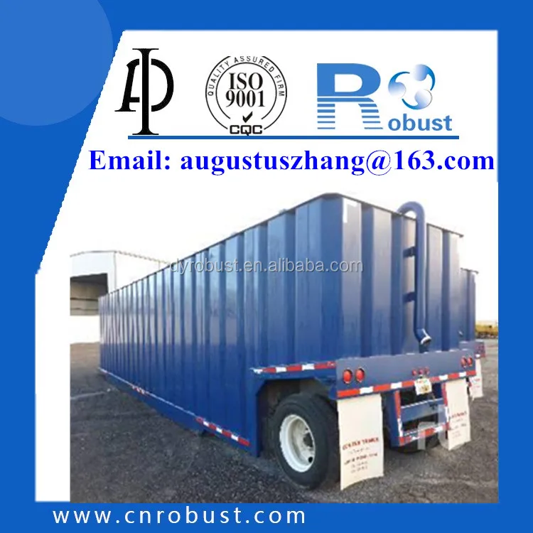 Mud Tanks and Semi-Trailer 500bbl Frac Tank for Liquid Storage