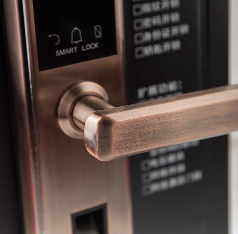 Office Apartment Interior Door Security Pin Code Handle Lever Lock ...