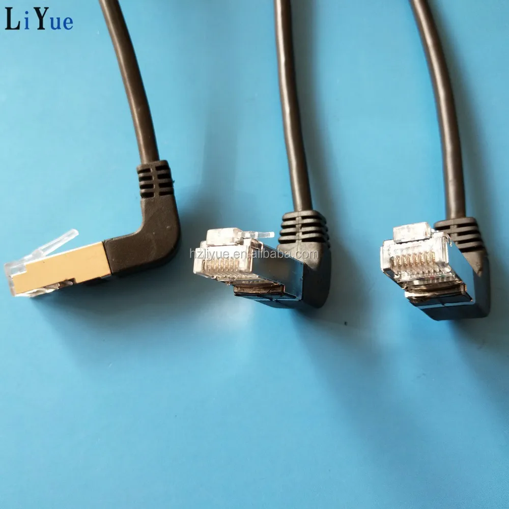 RJ45 90 Degree Cat5 Cable - Versatile Ethernet Solution