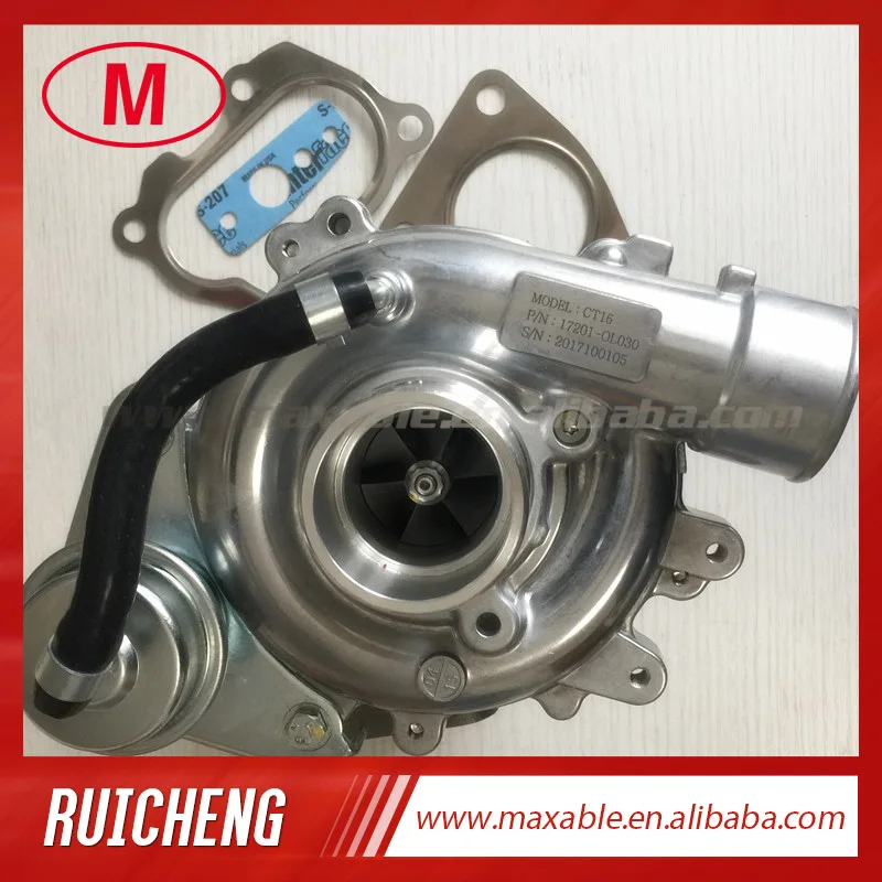 CT16 17201-OL030 Turbocharger for Hilux Vigo D4D Engine