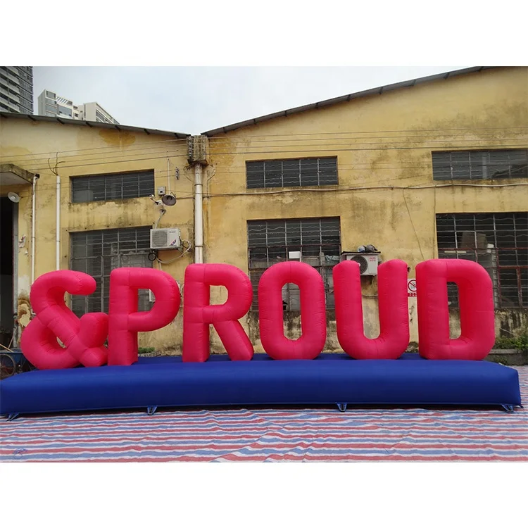 Letras Do Alfabeto Para A Publicidade Inflável Gigante Comercial - Buy ...