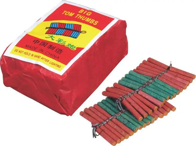 Big Tom Thumbs Firecrackers Banger Fireworks Red Cracker - Buy Firework ...