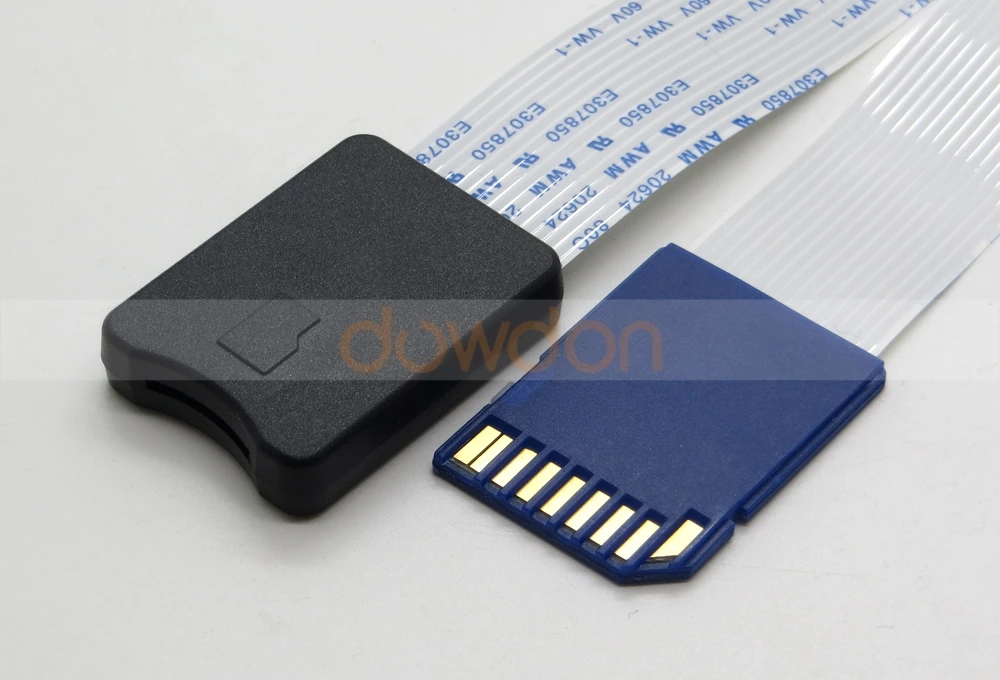 Sd To Micro Sd Extender Cable 25cm/48cm/62cm Extension Cable Memory ...