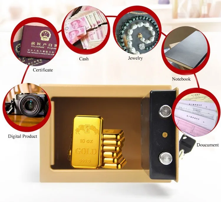 Pre-assembly Wall Mounted Safe Box For Storing Money - Buy Safe Box For ...