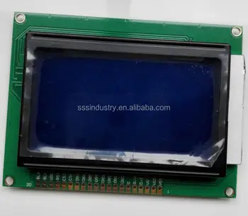 12864a 128*64 Lcd Screen Module With Ks0108 Controller - Buy 12864 ...