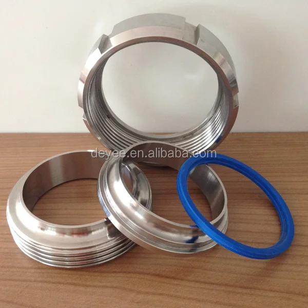 Unión Sms Completa De Acero Inoxidable Sanitario (tuerca,Macho,Forro,Junta) - Buy Acero ...