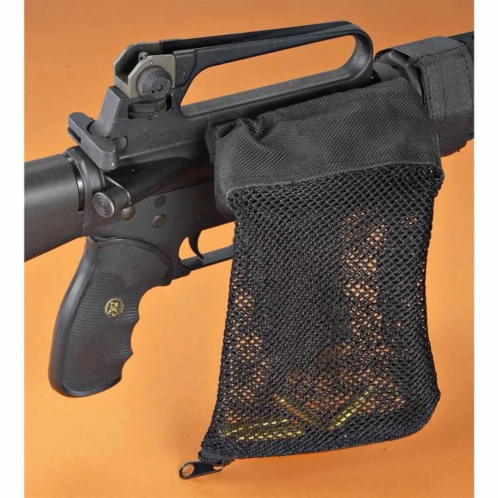 Tactical Deluxe Mesh Brass Catcher Ar15 .223 5.56 Rifle Brass Shell ...