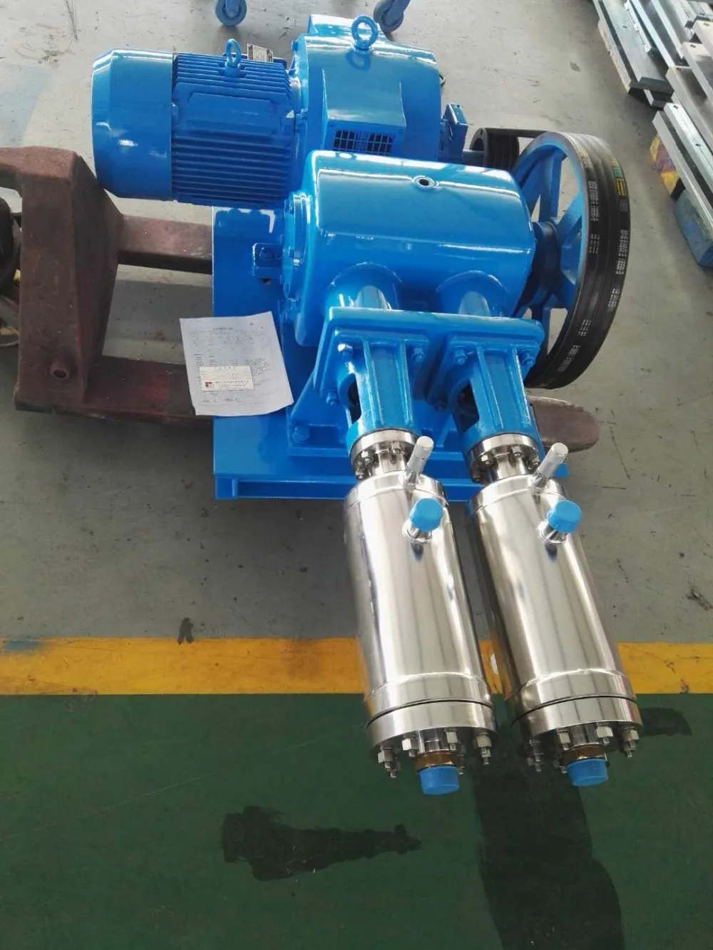 Cryogenic Liquid CO2 Plunger Pump High Pressure Cylinder Filling Pump ...