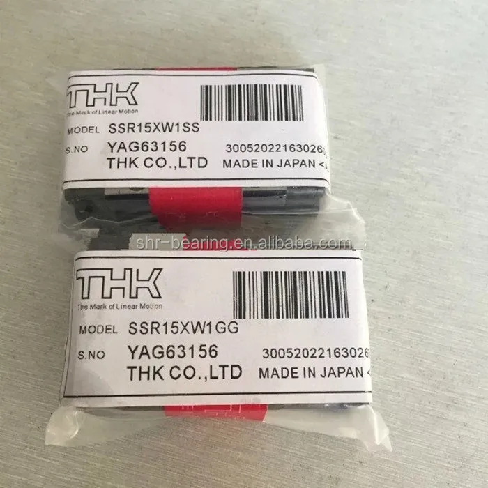 Thk Linear Guide Carriage Motion Rail Block Ssr15xw1ss(gk) Ssr15xw1ssc1 ...