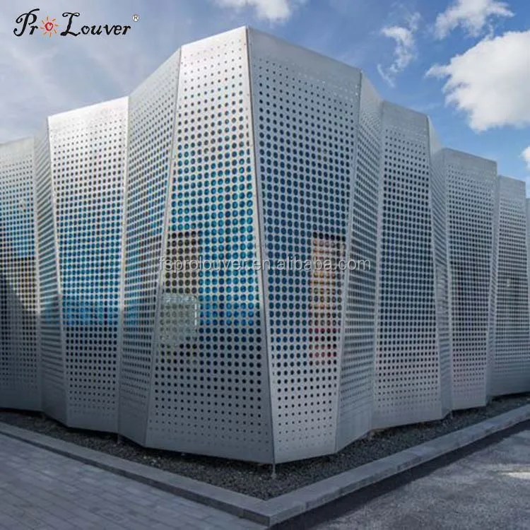 Building Decoration PVDF Coating Perforated Aluminum Sheet Metal
