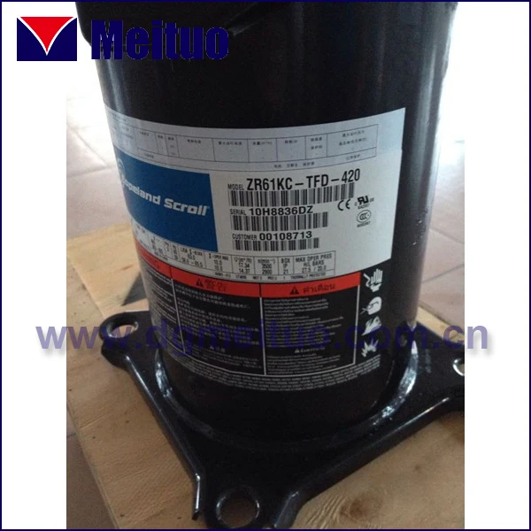 Original 7.5 Hp Copeland Model Zxi21kc-tfd-557 Emerson Scroll ...