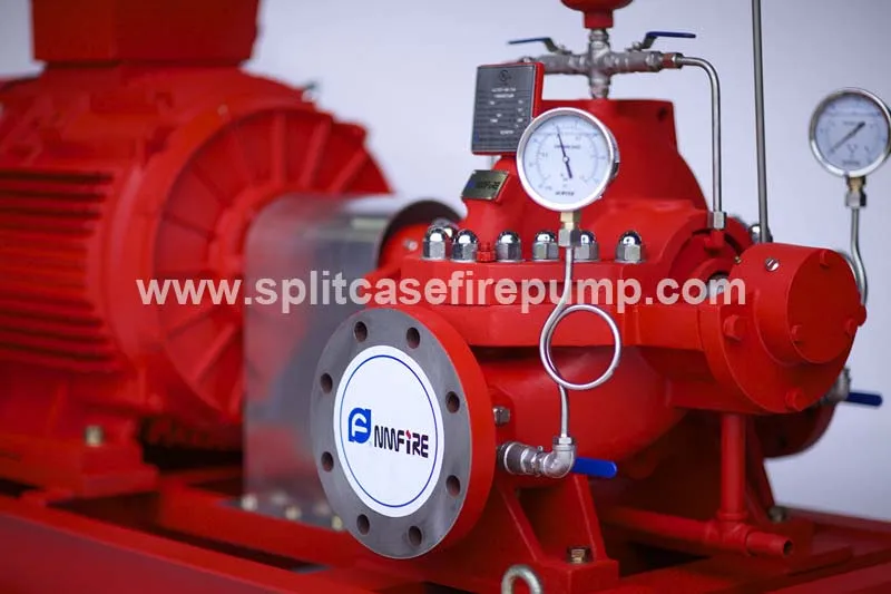 Ul/fm Listed Fire Water Pump Set With Electric Motor Driven Split Case ...