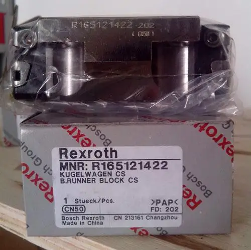 Rexroth linear bearing R165121422 linear motion slide guide block, View ...