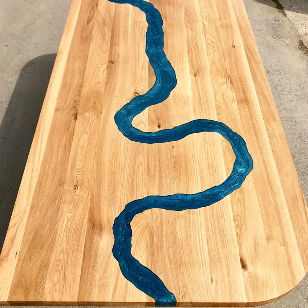 Crystal Epoxy Resin Casting for Table - High Transparency