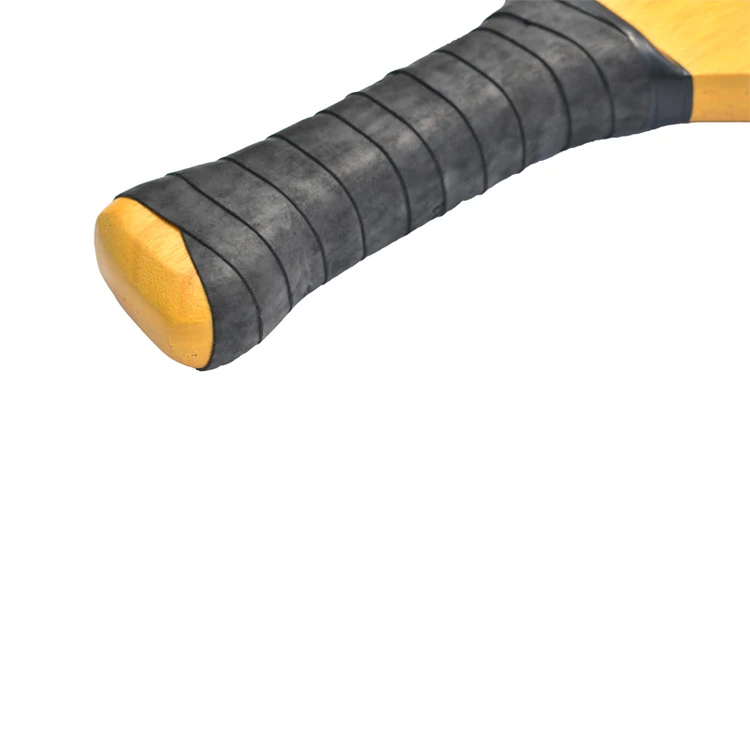 Professional Wooden Solid Wood Beach Tennis Racket For Padel Sports ...
