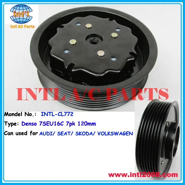 Denso 7seu16c Ac Compressor Embreagem Para Audi Para Vw 3w0820803 - Buy ...